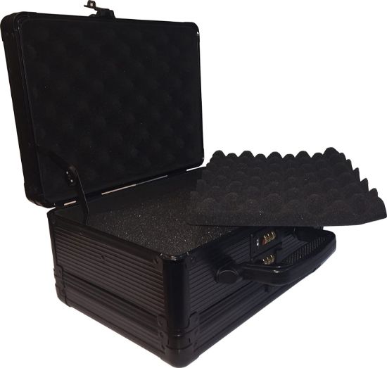 MLine Double Sided Locking Pistol Case - Black- Azle Firearms